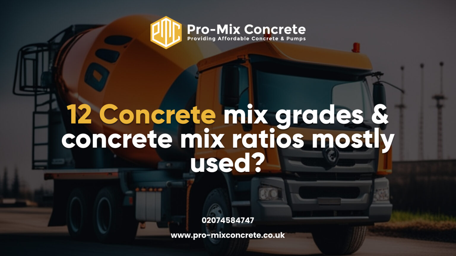 12 Concrete mix grades & concrete mix ratios mostly used? - Pro ... 12 Concrete mix grades & concrete mix ratios mostly used? - Pro ...