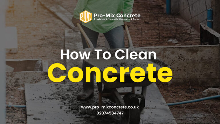 How To Clean Concrete? - Pro-Mix Concrete
